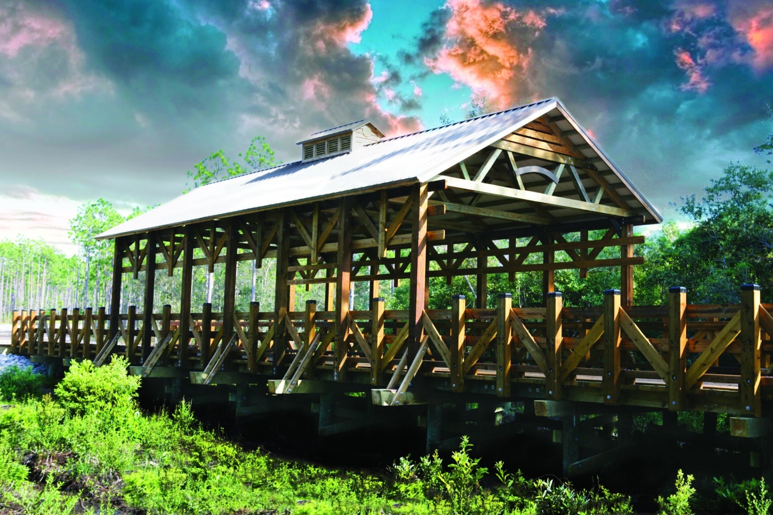 Covered Wood Bridges | York Bridge Concepts
